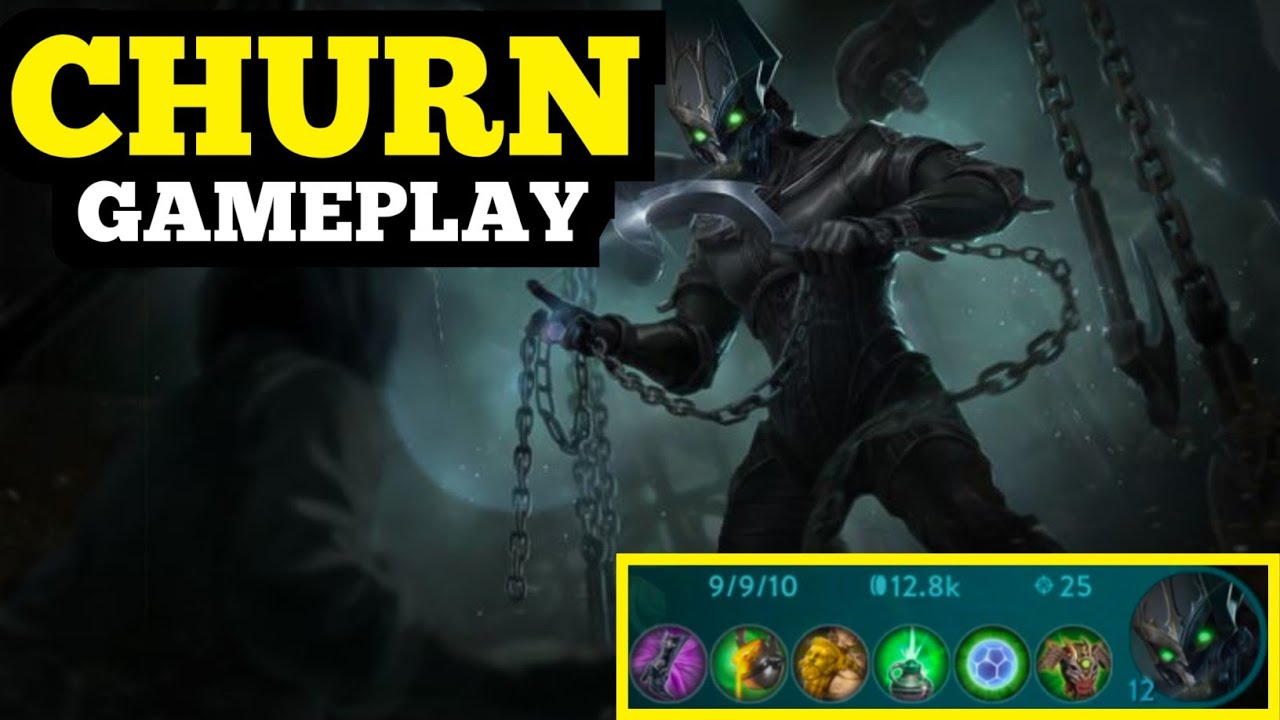 CHURN CAPTAIN - INTENSE SOLO GAME | VAINGLORY 5V5 | - YouTube