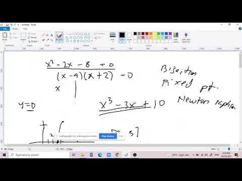BISECTION, FIXED POINT ITERATION AND NEWTON RAPHSON METHOD - YouTube