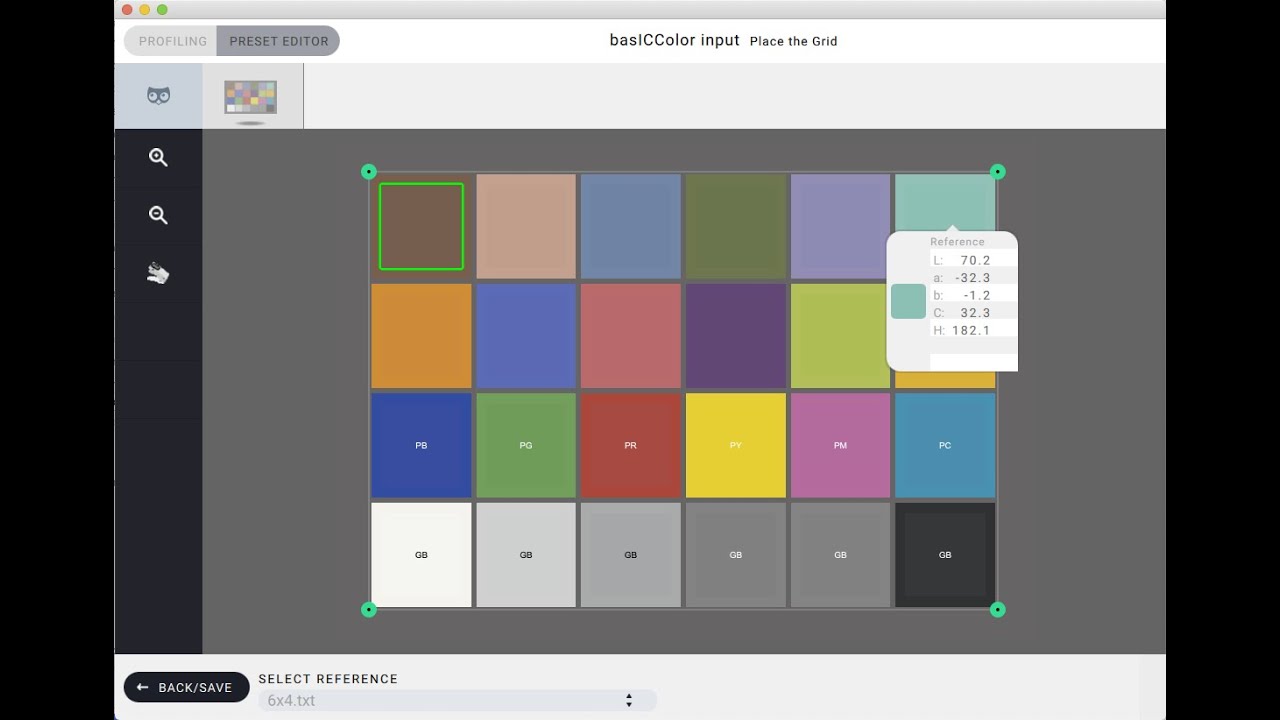 basICColor input 6 creating a custom target - YouTube