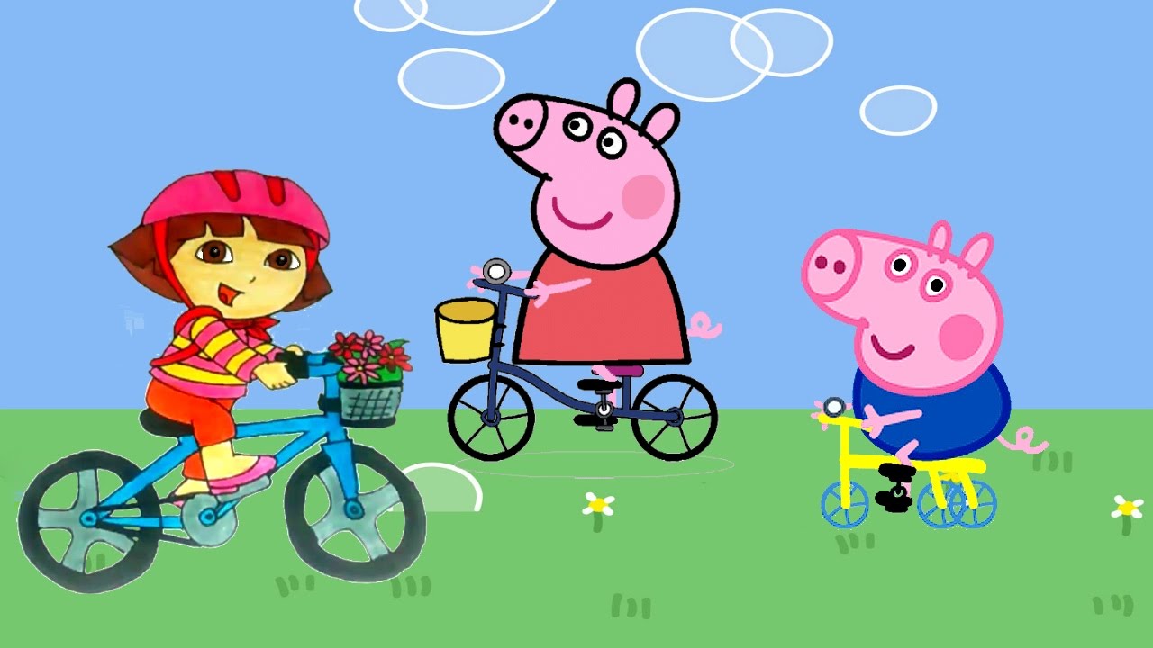 desenhos peppa pig português com dora aventureira completo brasil e ...