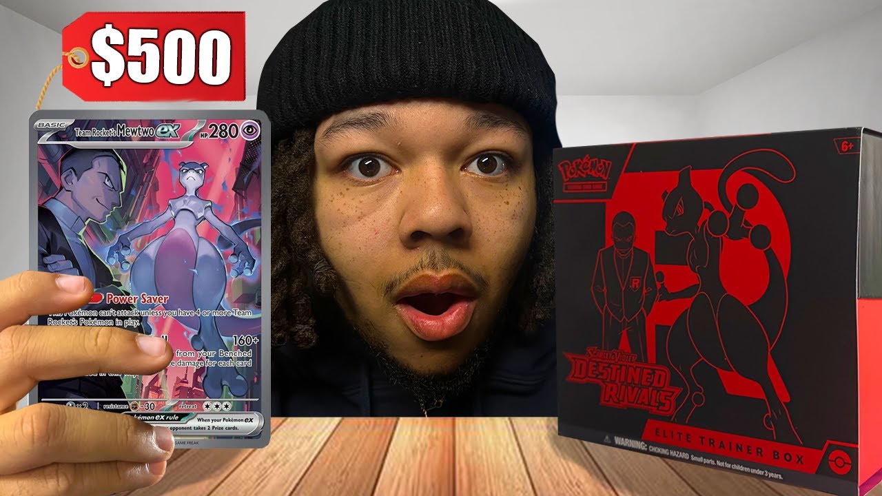 I opened the NEW Pokemon Set Destined Rivals! - YouTube