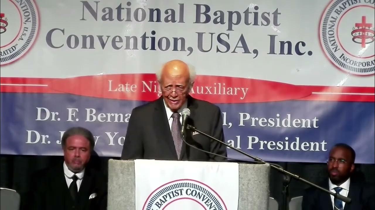 Rev. Dr. William J. Shaw Preaching Late Night at the National Baptist Convention USA Inc. 2023 ...