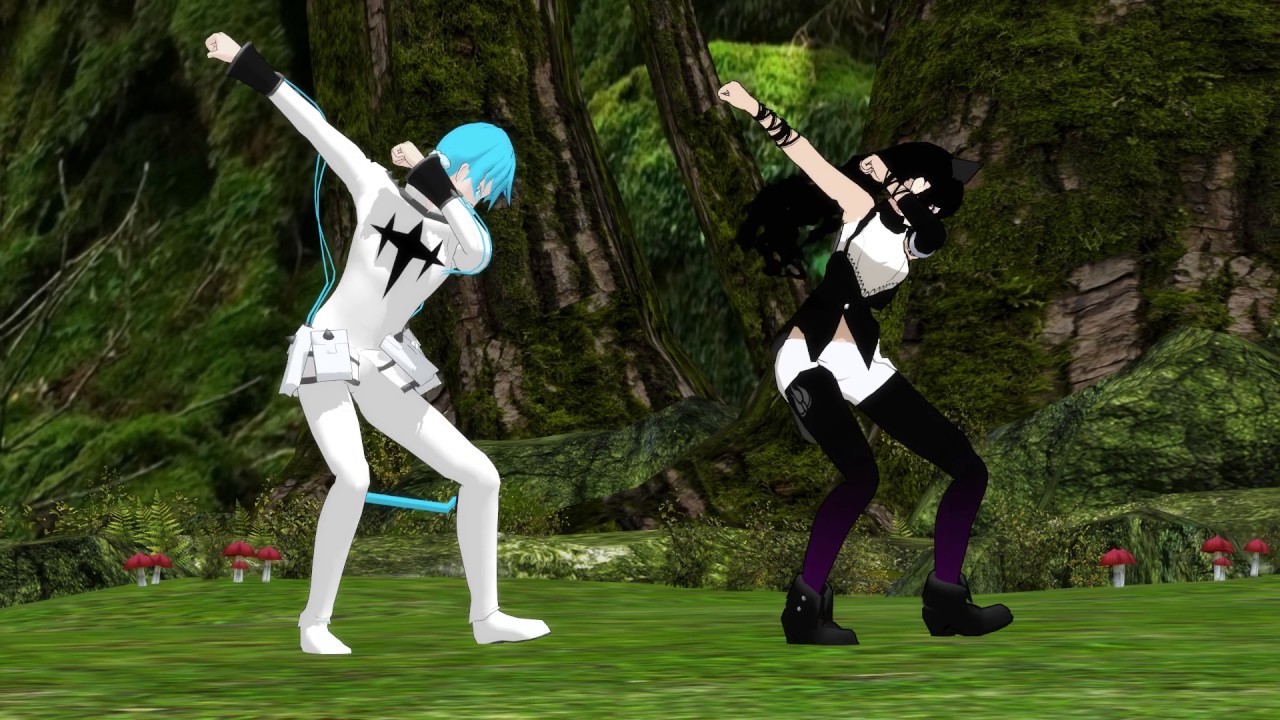 (Requested MMD) Houka and Blake Rather be part 1 - YouTube