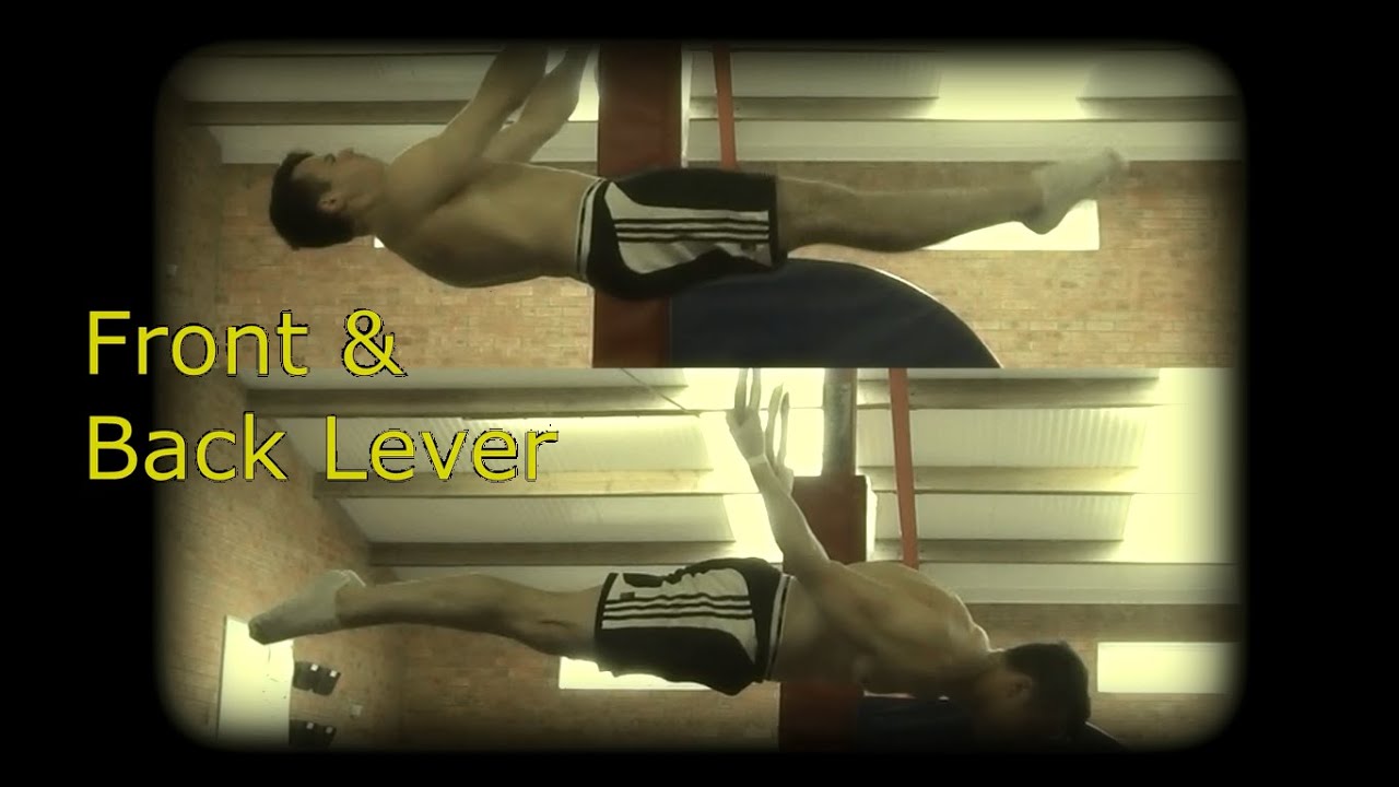 Front & Back Lever - Rings Strength Tutorial - YouTube