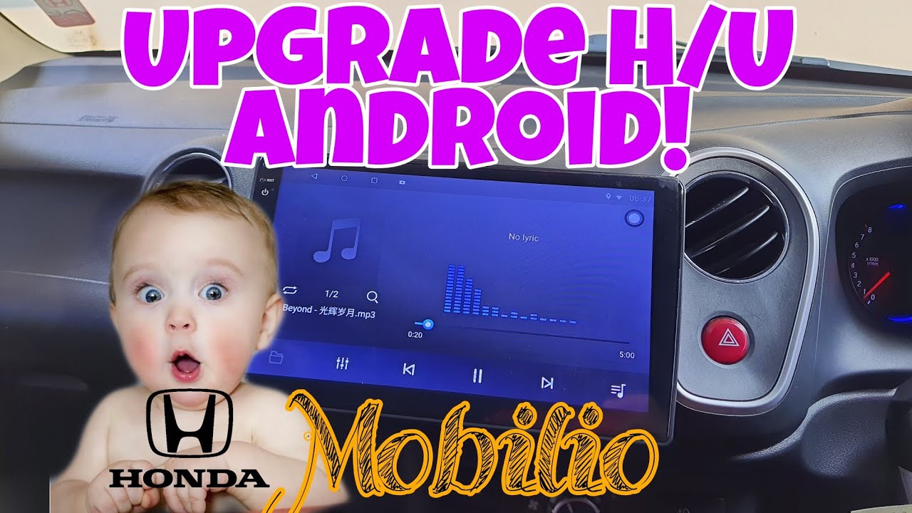 Upgrade Head Unit Android Honda Mobilio 2014 - YouTube