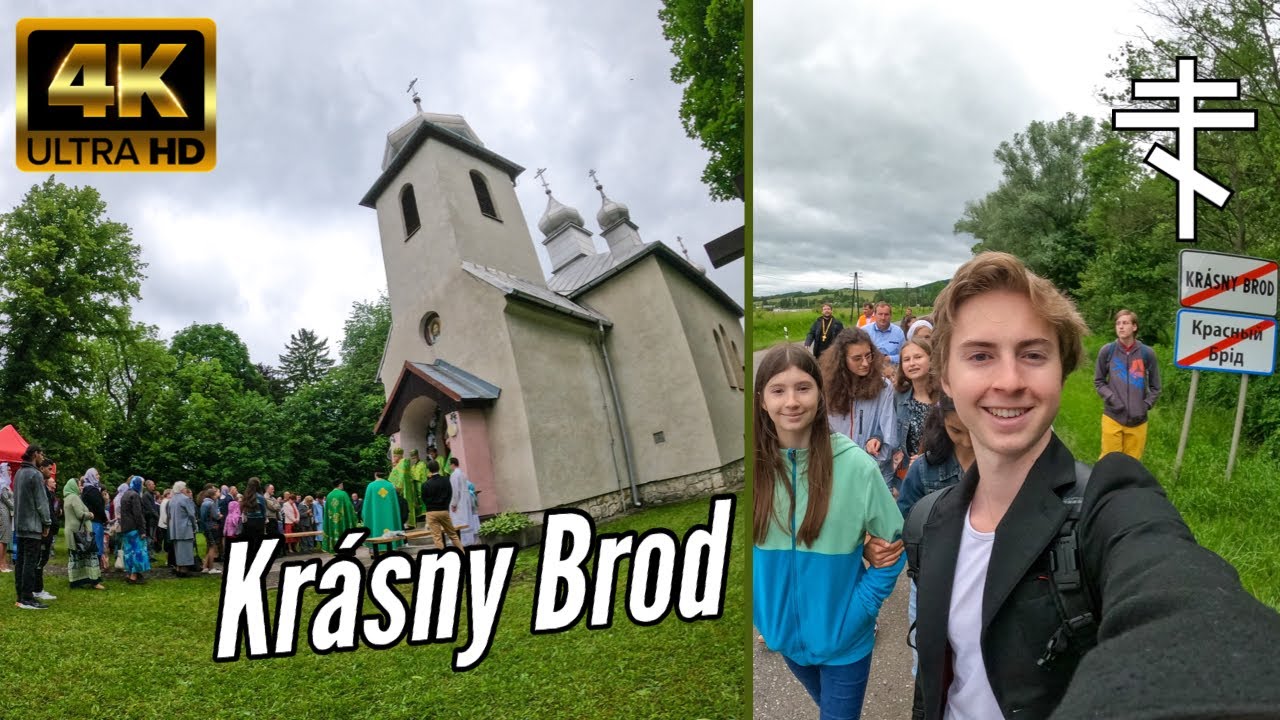 ORTHODOX Pilgrimage from MEDZILABORCE to KRASNY BROD | Slovakia | 4K ...
