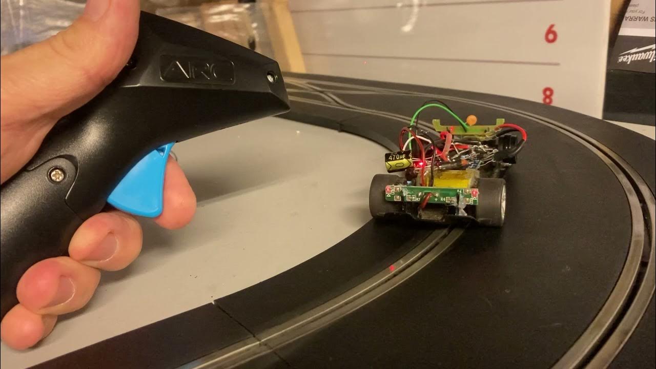 Arduino car decoder brake lights - YouTube