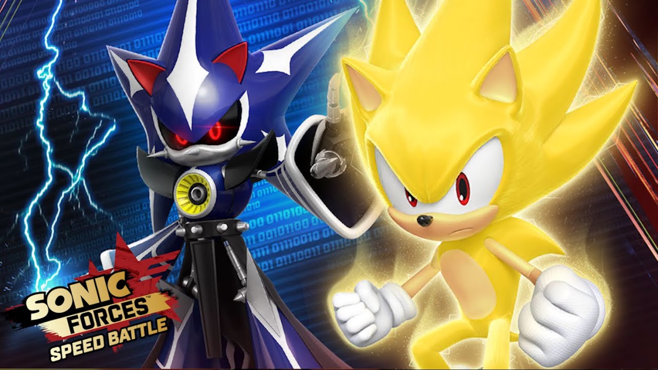 Sonic Forces: Speed Battle - Super Sonic Vs Neo Metal Sonic Boss - YouTube