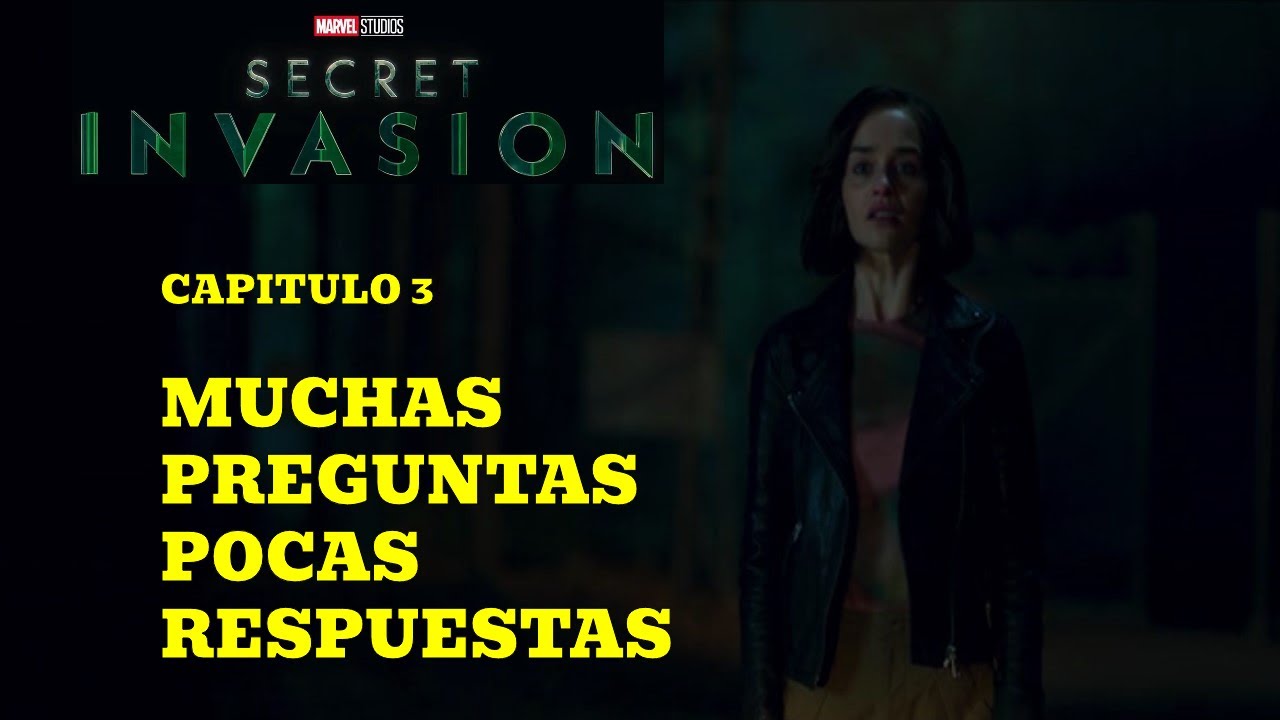 Invasión Secreta capitulo 3 - Mas misterios | Opinión de Serie - YouTube