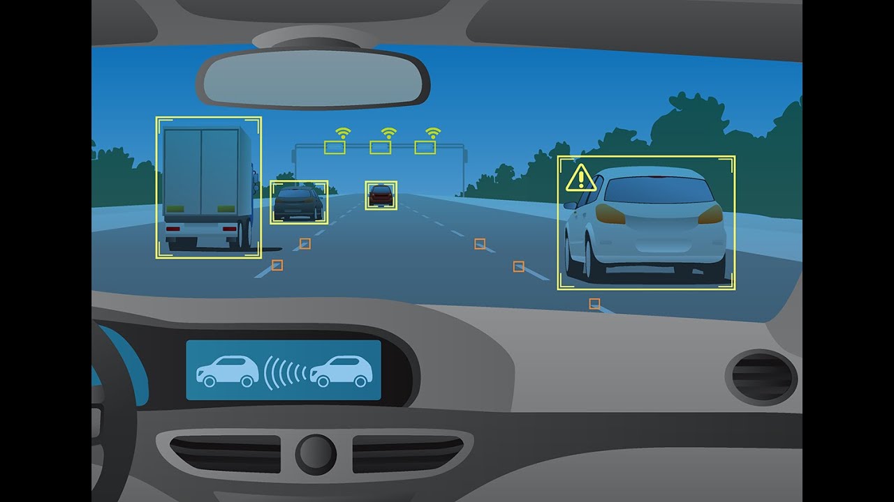 Lane marking standards and machine vision technologies - YouTube