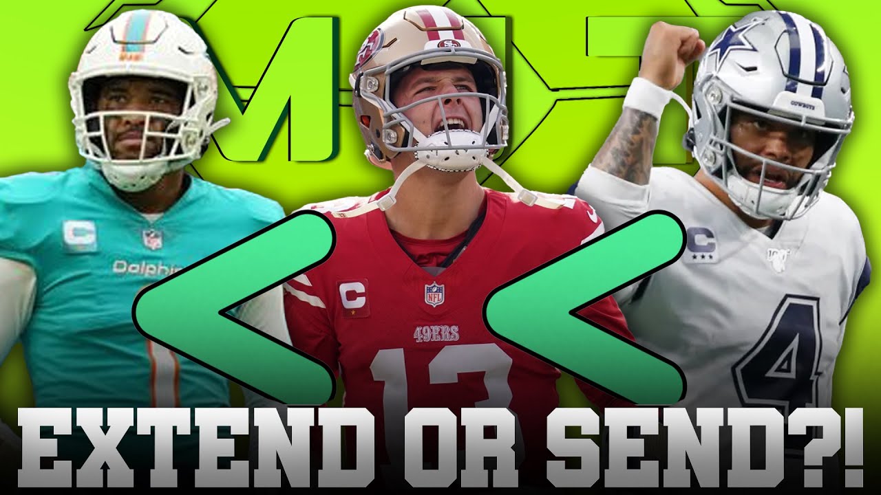 NFL Quarterback CONTRACT discussion (Extend or Send PACKIN!?) - YouTube