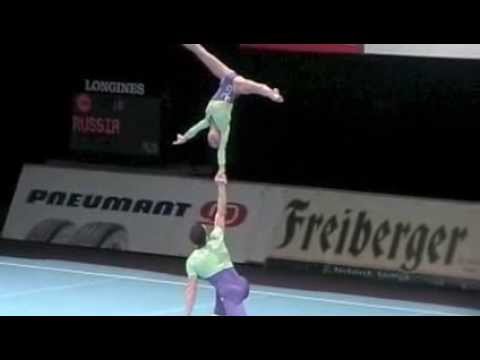 Patrick Bonner & Lisa Hobby; GBR MxP Combined Routine - 2002 World Championships Riesa