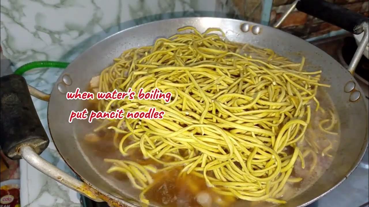 pancit canton easy way and delicious recipe - YouTube