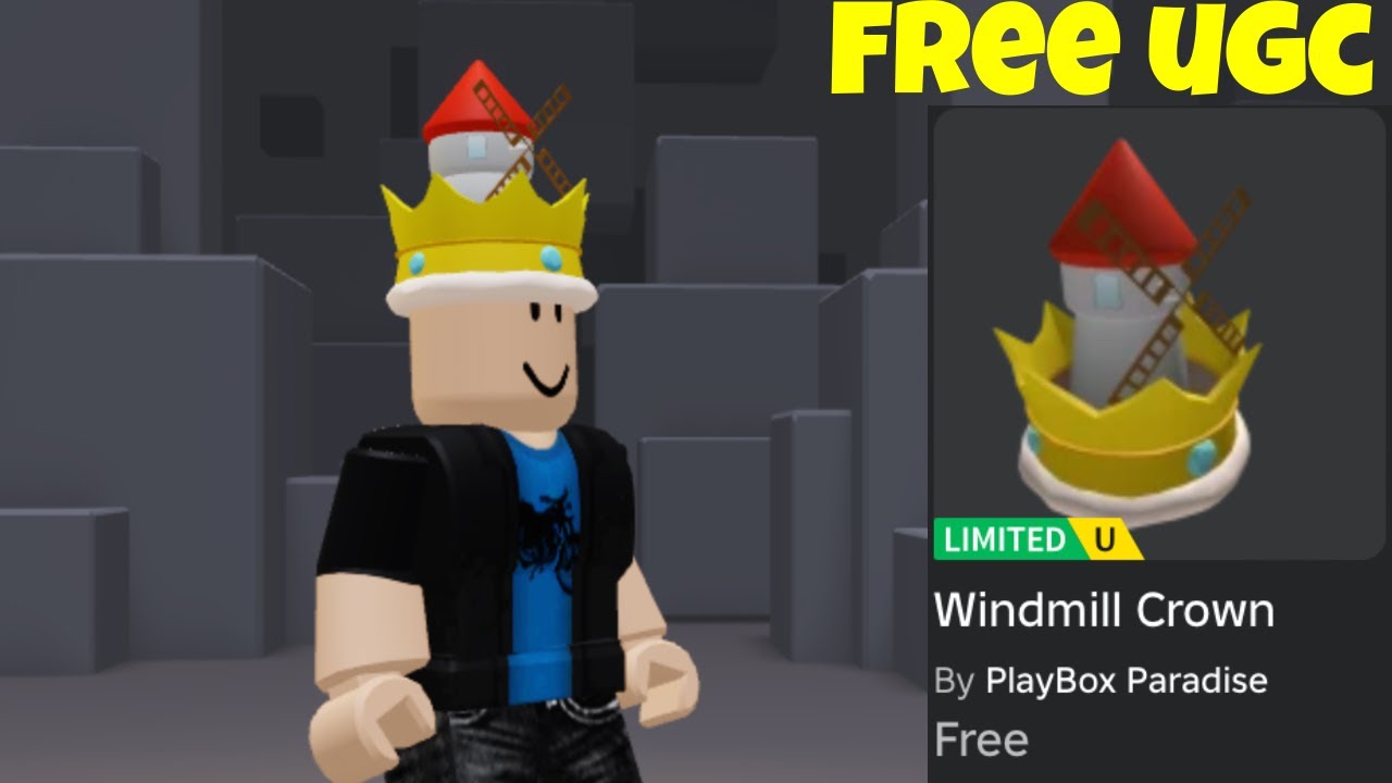 Free UGC Limited! How To Get Windmill Crown In EPIC EGGHUNT 2024 ...