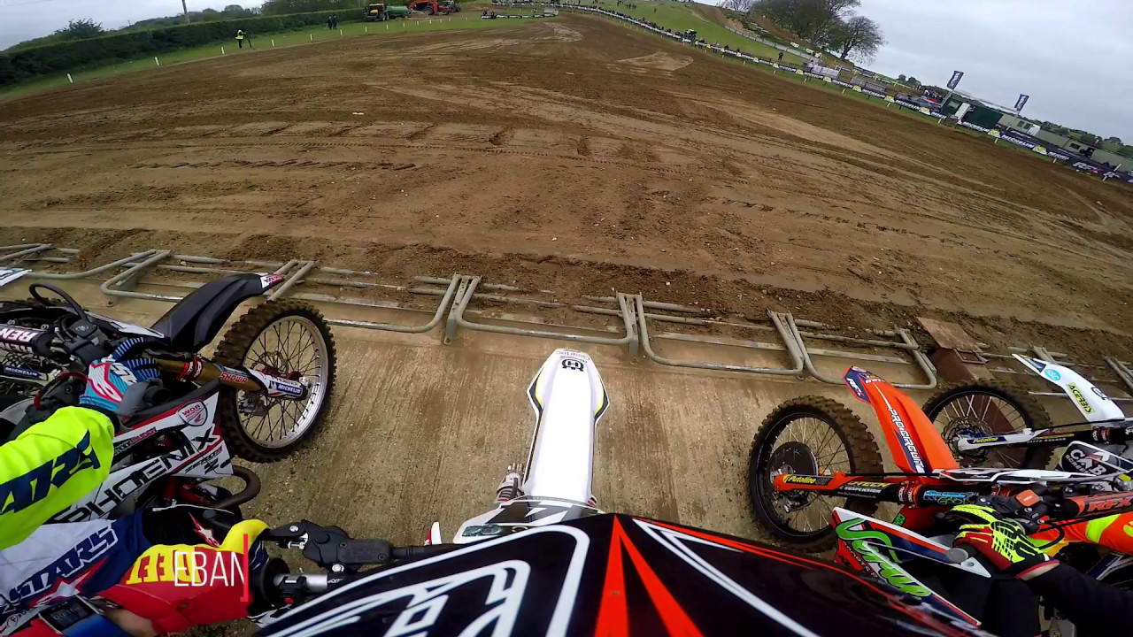 GO PRO HELMET CAM | LYNG MOTOCROSS TRACK - YouTube