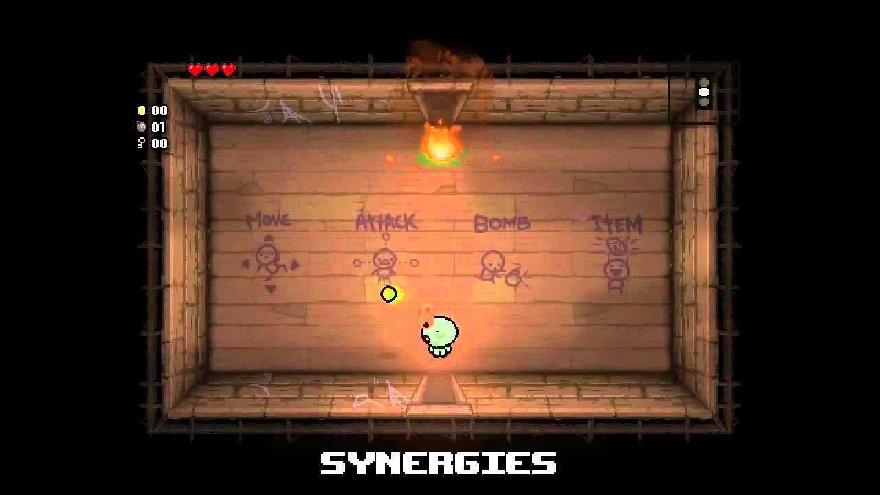 Binding Of Isaac: Rebirth Item Guide - Fire Mind - YouTube