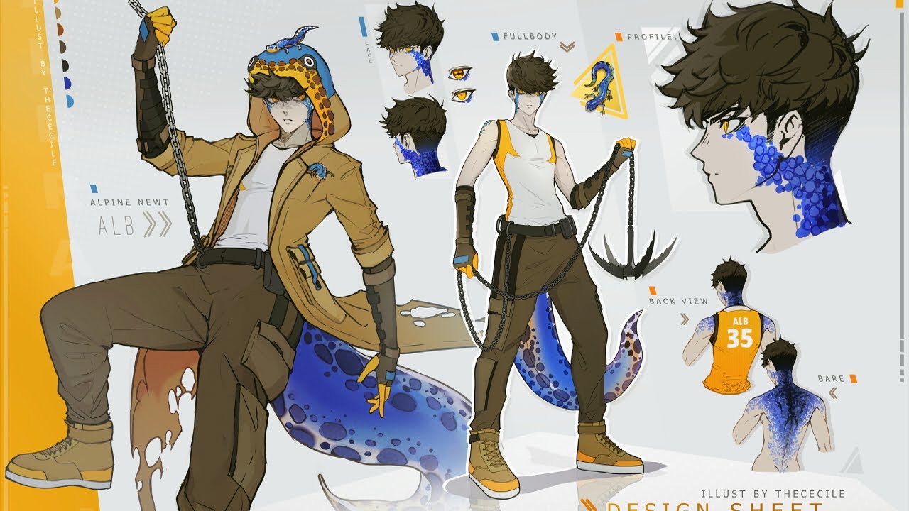 SPEEDPAINT - Albralelie Character Design | theCecile - YouTube