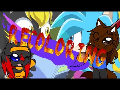 Recoloring Sonic and Tails to Sony and Kylo [Commission] - YouTube