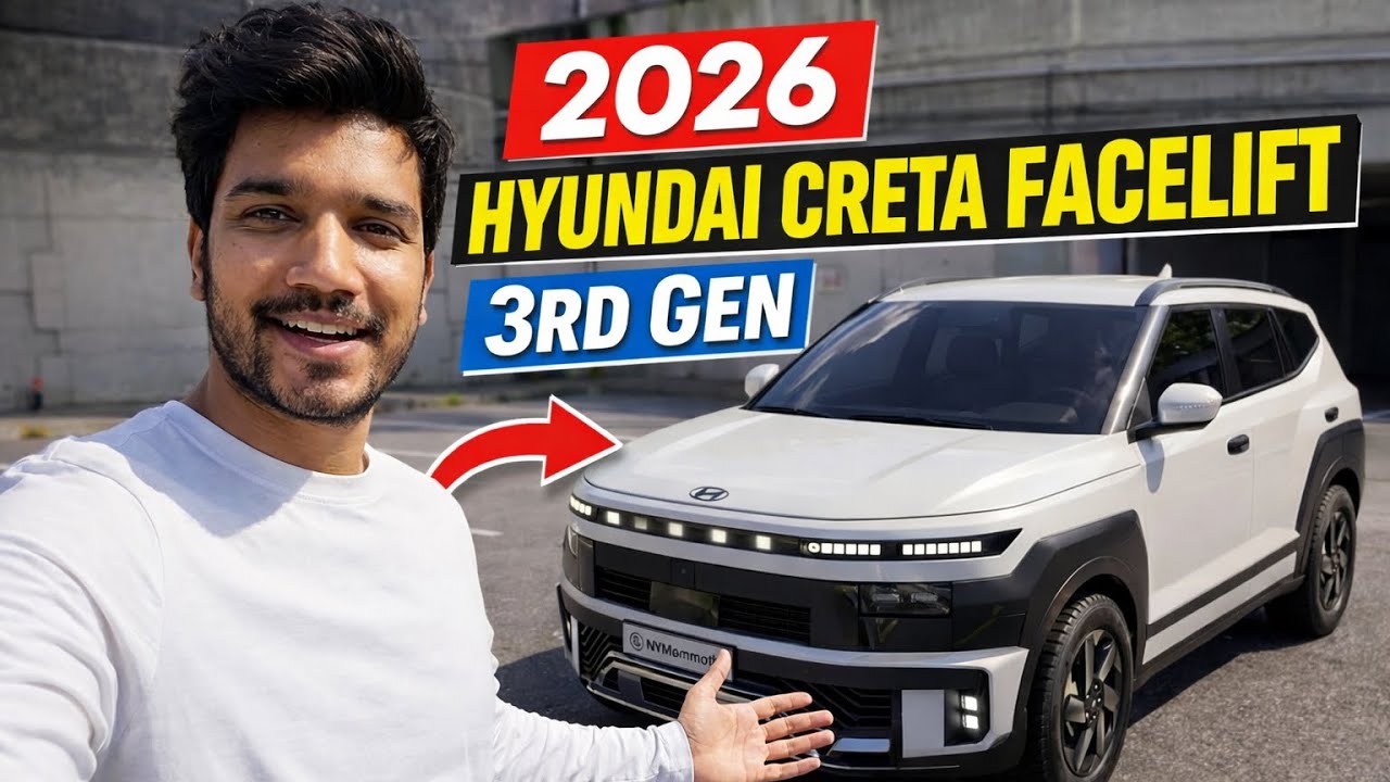 Hyundai Creta Facelift 3rd Gen Unveiled! Full First Look & Features ...