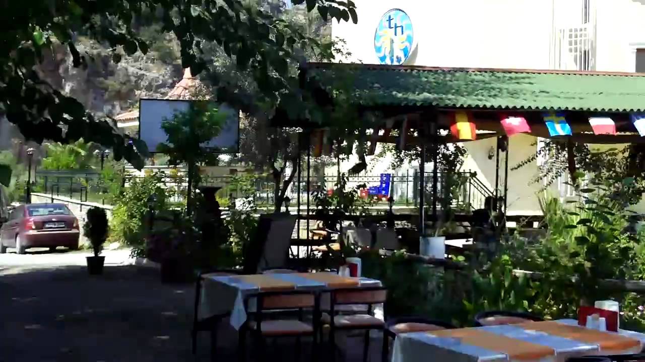 The Hidden Garden Restaurant, Dalyan, Turkey. 720p HD - YouTube