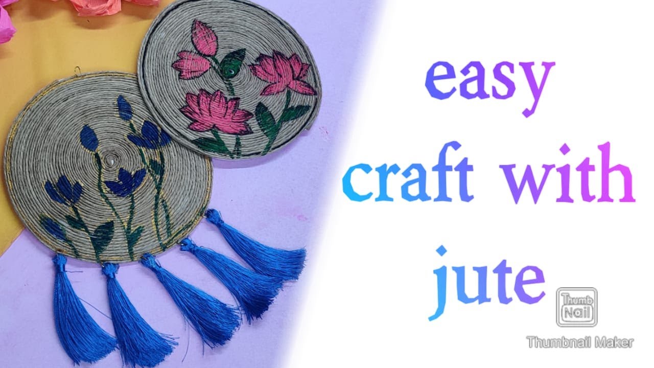 DIY craft with juite ll magical craft for crafties ll DIY craft at home ...