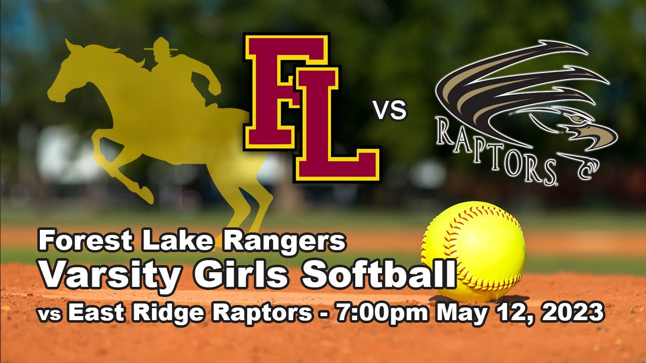 Rangers Girtls Varsity Softball vs East Ridge Raptors - YouTube