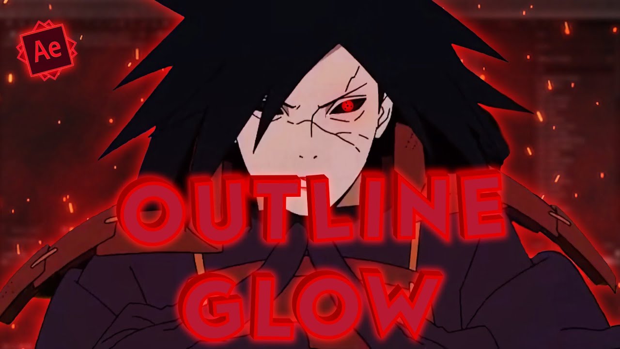 Outline Glow - After Effects _ AMV Tutorial - YouTube