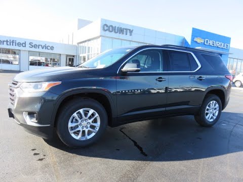 2021 Chevrolet Traverse LT Graphite Metallic - YouTube