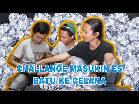 CHALLANGE GOKIL - NGABUBURIT | MASUKIN ES BATU KE DALAM CELANA | DINGIN SAMPE KE MASA DEPAN
