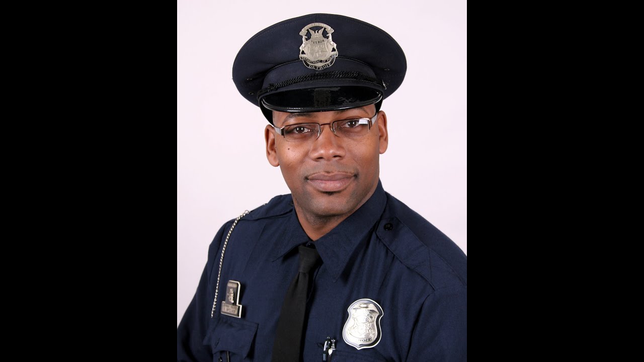 Honoring Corporal McClain at the Detroit Police Department 12th ...
