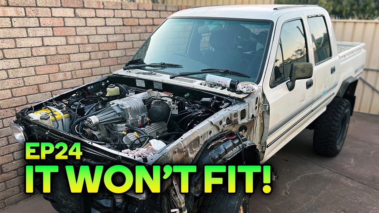 My L67 Engine Won’t Fit In The Hilux 😭 Supercharged Hilux Build PT24 ...