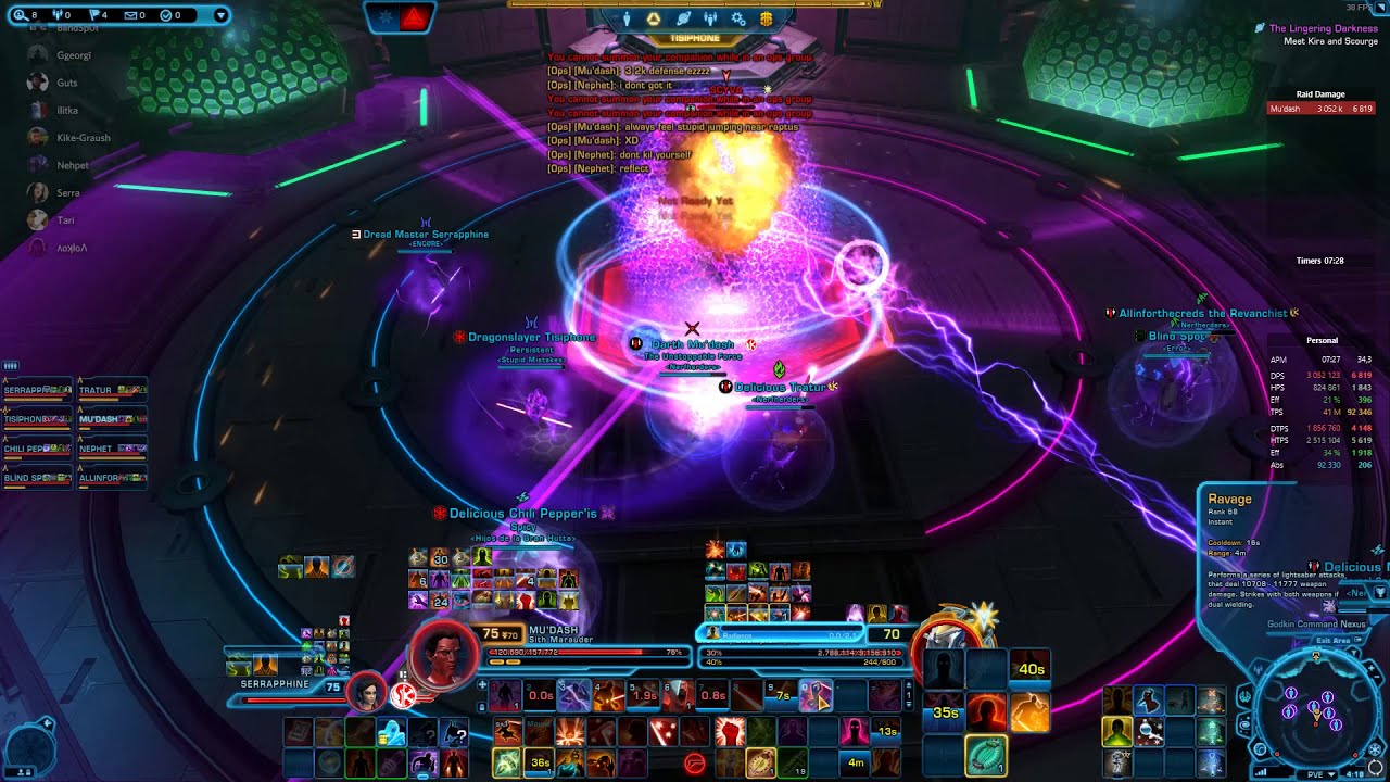 SWTOR 8M HM SCYVA (Gods from the Machine) - YouTube