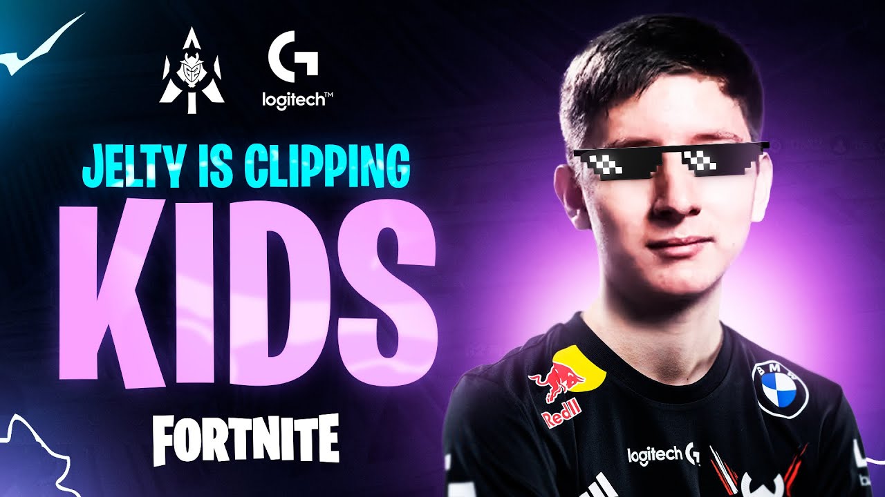 Jelty Is Clipping Kids | Fortnite Friendly Rivalry Presented by ...