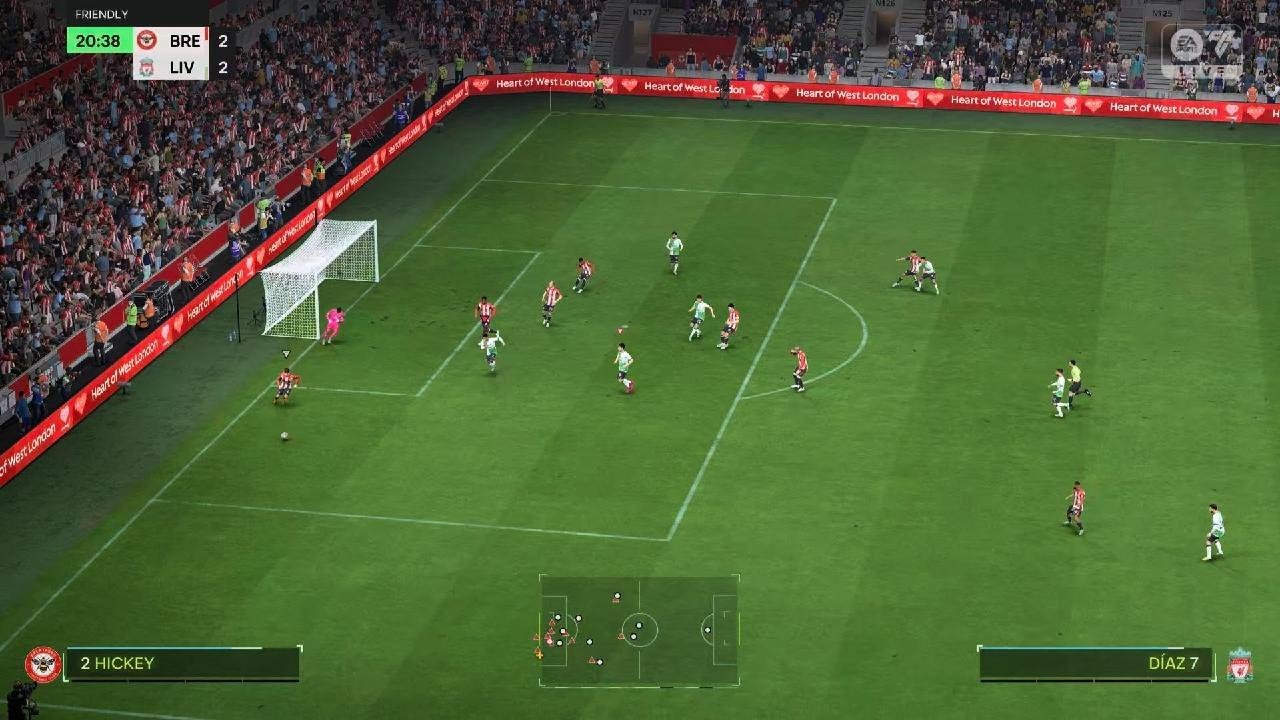 EA SPORTS FC 24 Liv Vs Bre - YouTube