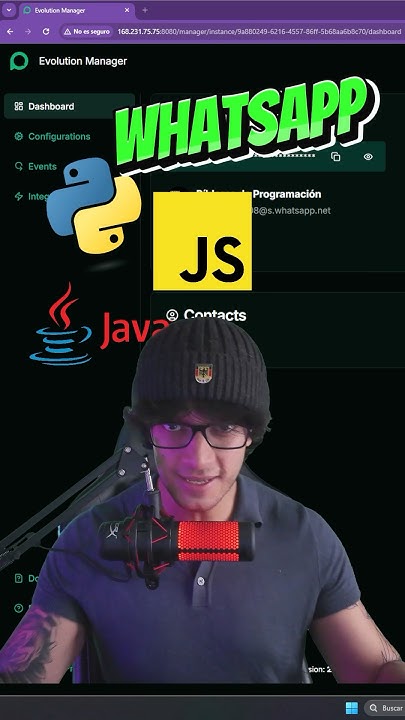 Automatiza WHATSAPP con Evolution API. #programacion #python #evolutionapi #chatbot - YouTube