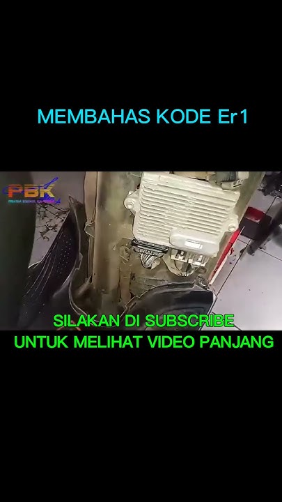 MEMBAHAS KODE Er1 https://youtu.be/DK-uqMPEUsI?si=MXiXcX1Wm6BYMIWw - YouTube