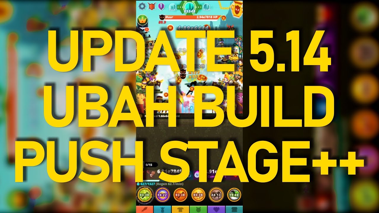 #4 TAP TITANS 2 - ubah build dikit... dan LANJUT PUSH - SHADOW CLONE BUILD - YouTube
