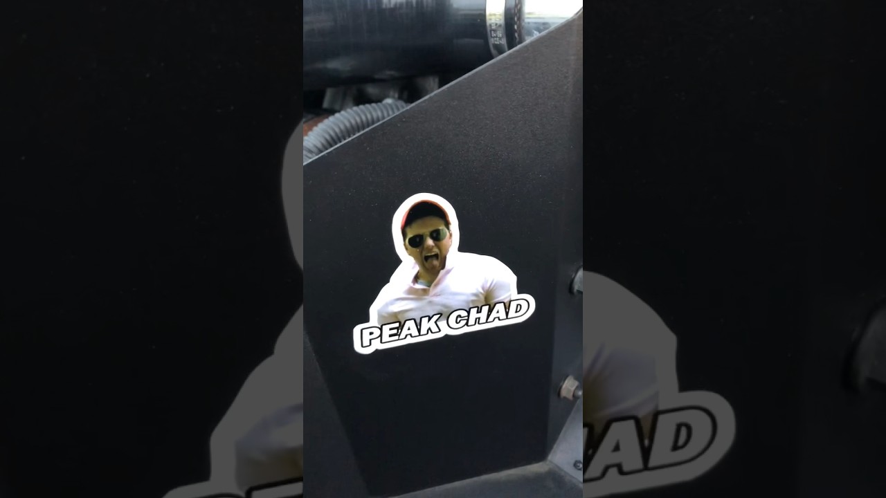 Chad stickers add more power. FACTS!! - YouTube