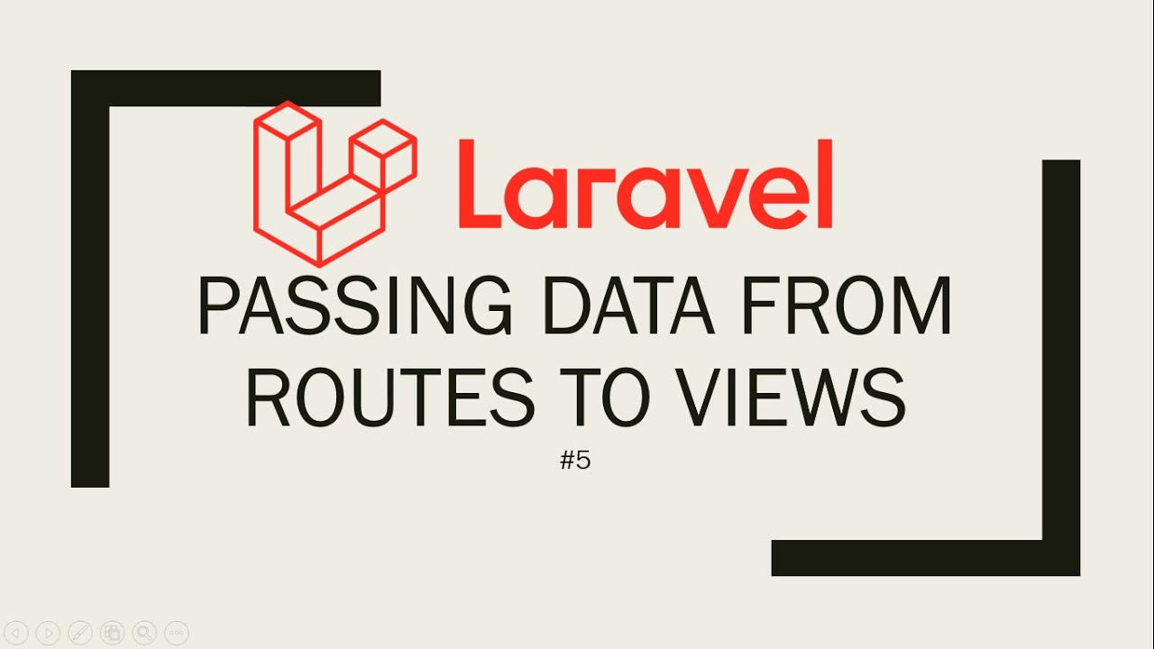 Laravel 8 Tutorial For Beginners 5 Passing Data From Routes To Views Learn Code Youtube
