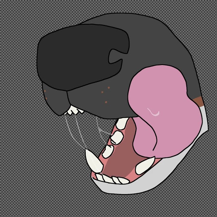 Maw Growl Sticker - YouTube