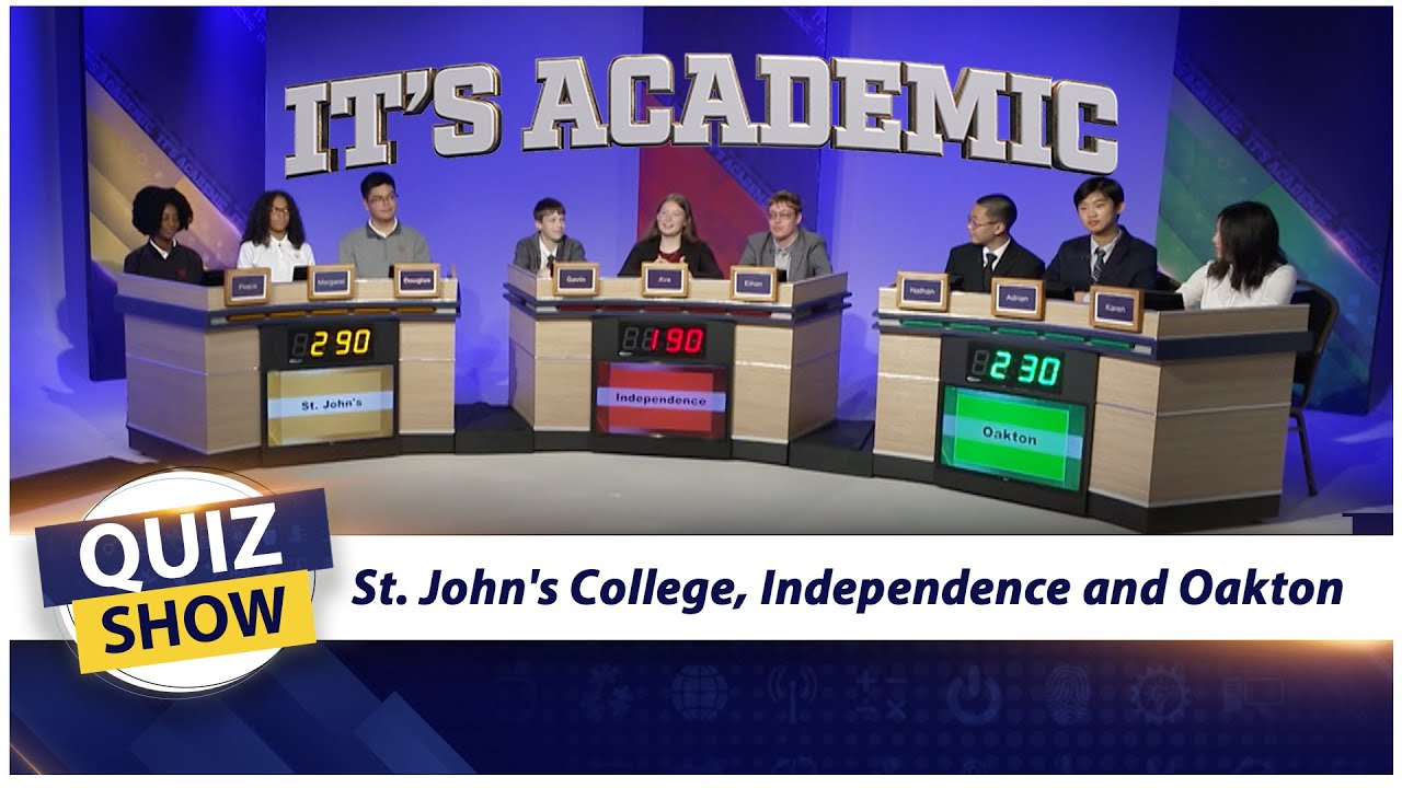 It's Academic: St. John's College, Independence and Oakton | October 21 ...