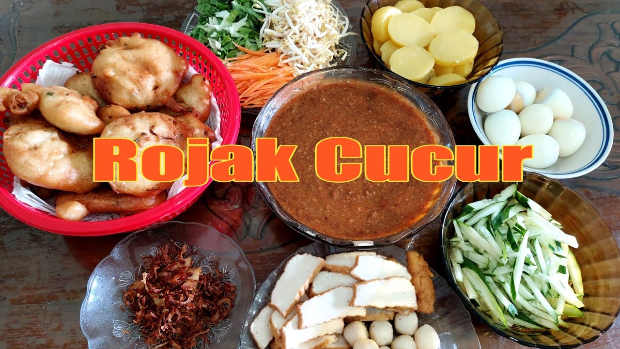 Sarapan Pagi Rojak Cucur Rangup - YouTube