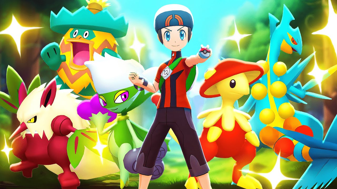 Pokemon Nuzlocke Only Using GRASS-TYPE SHINIES! - YouTube