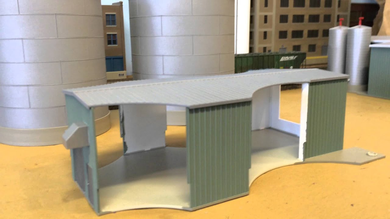 Walthers - Fermentation Tanks - HO Scale - YouTube