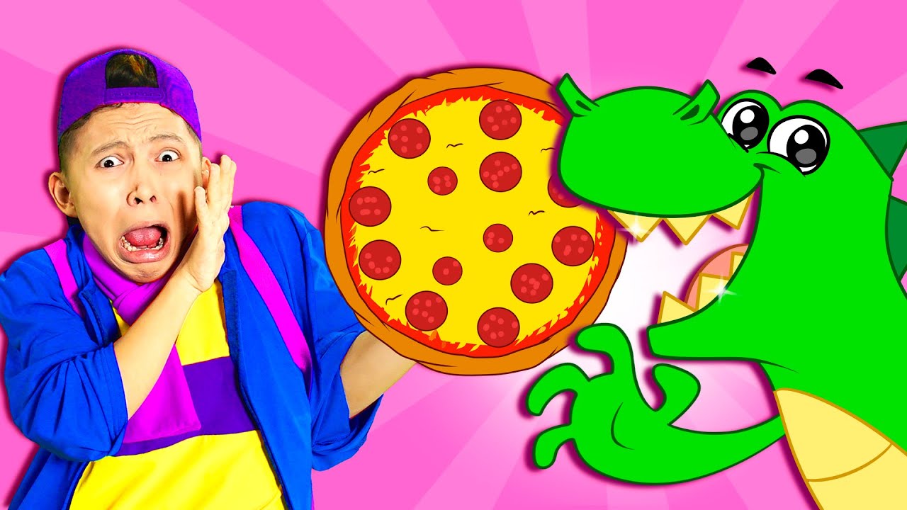 Dino Dino Give My Pizza + More | Kids Songs and Nursery Rhymes ...