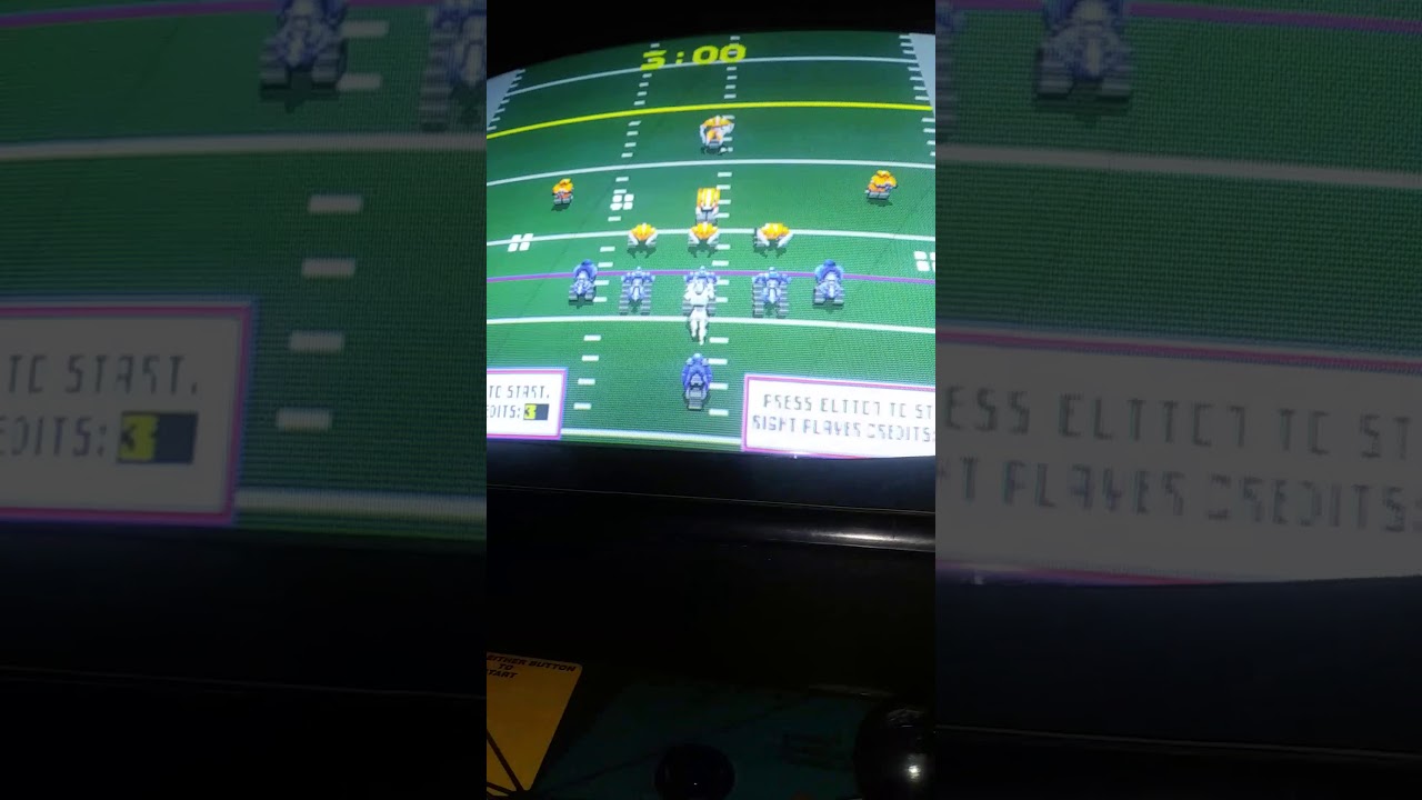 ATARI CYBERBALL TOURNAMENT ARCADE MACHINE - GAME PLAY - YouTube