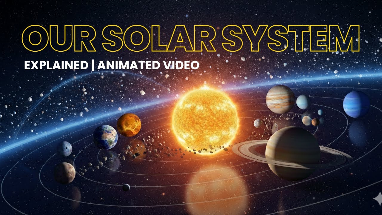 Solar System Explained in Animation || Celestial Bodies || Exam ...