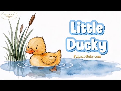 Little Ducky | Storybook Read Aloud for Kids! | Calm Bedtime Stories | By Palazzo Bubs