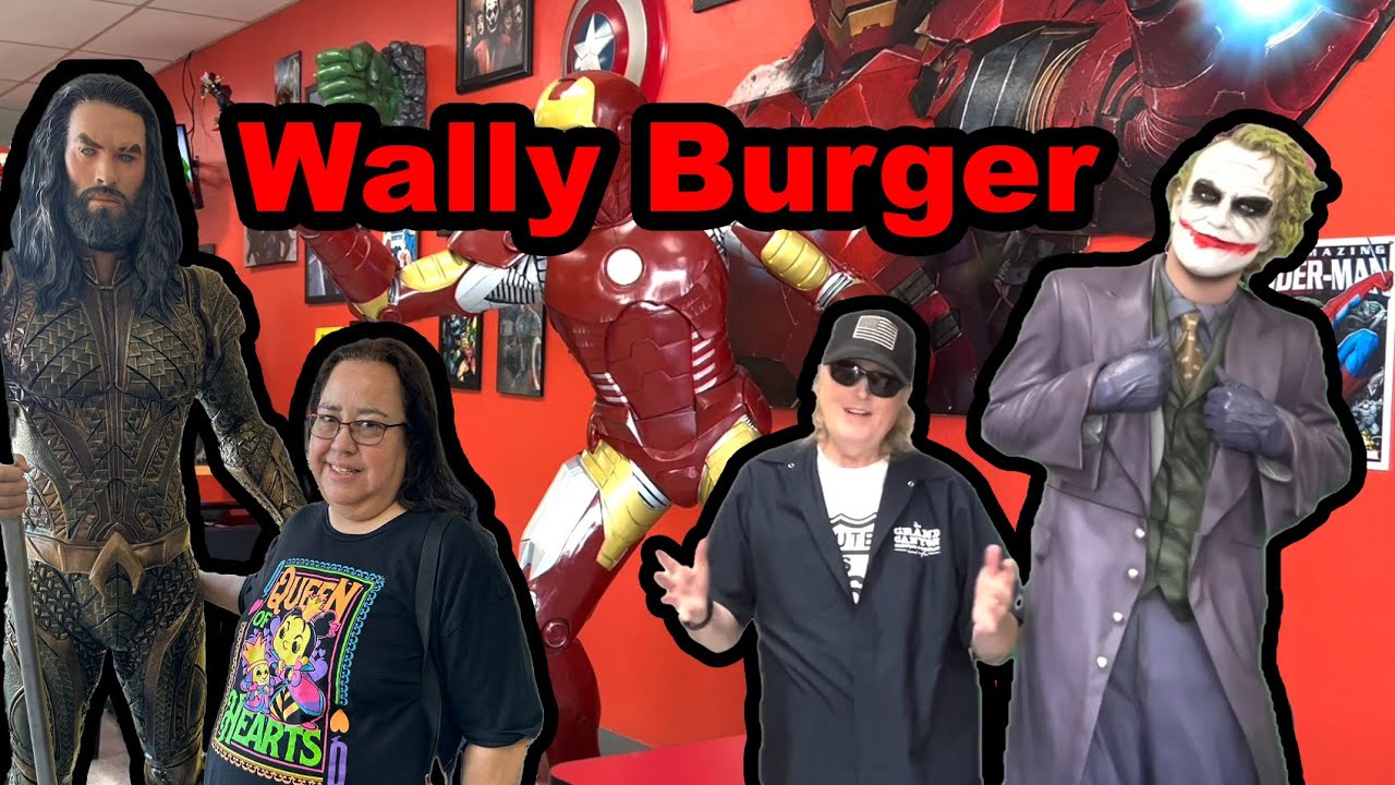 Explore being a Super Hero at Wally Burger - YouTube