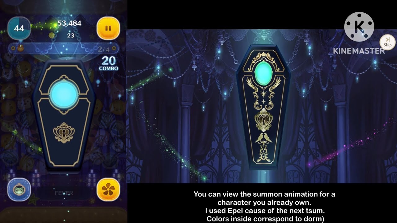 The Dark Mirror & Vil Tsums Skill (also Summon Animation) - YouTube